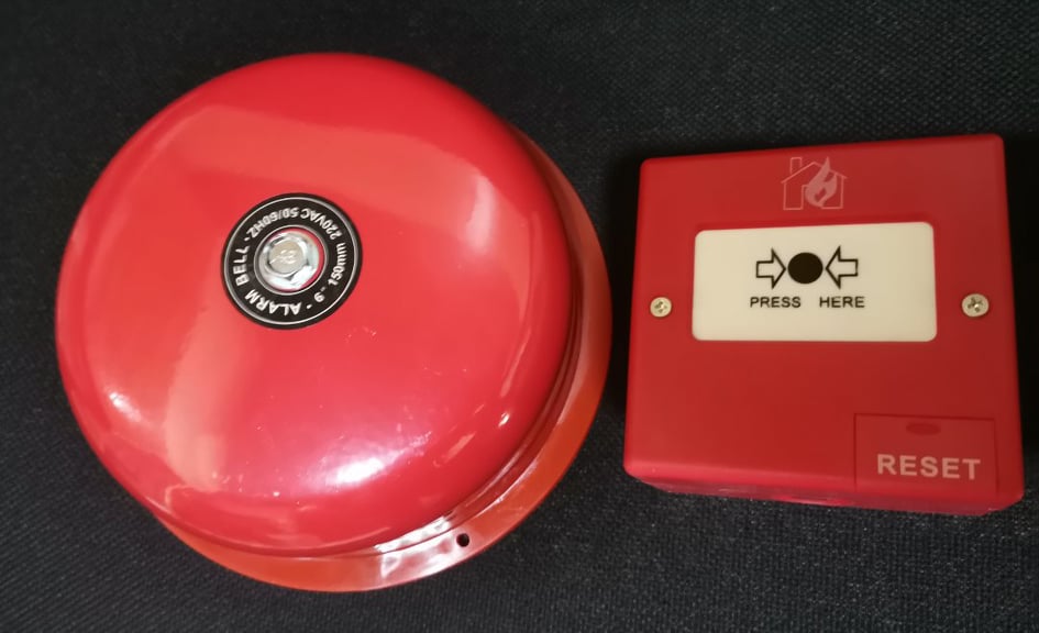 24V Fire Alarm Bell 6inch With Resettable Switch | Lazada PH
