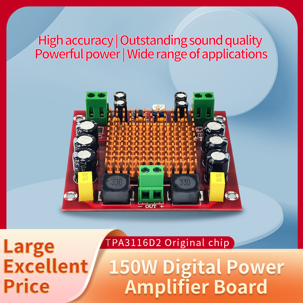 Xh-M544150W Digital Amplifier Board Tpa3116Da Mono Power Supply Digital Amplifier | Lazada PH