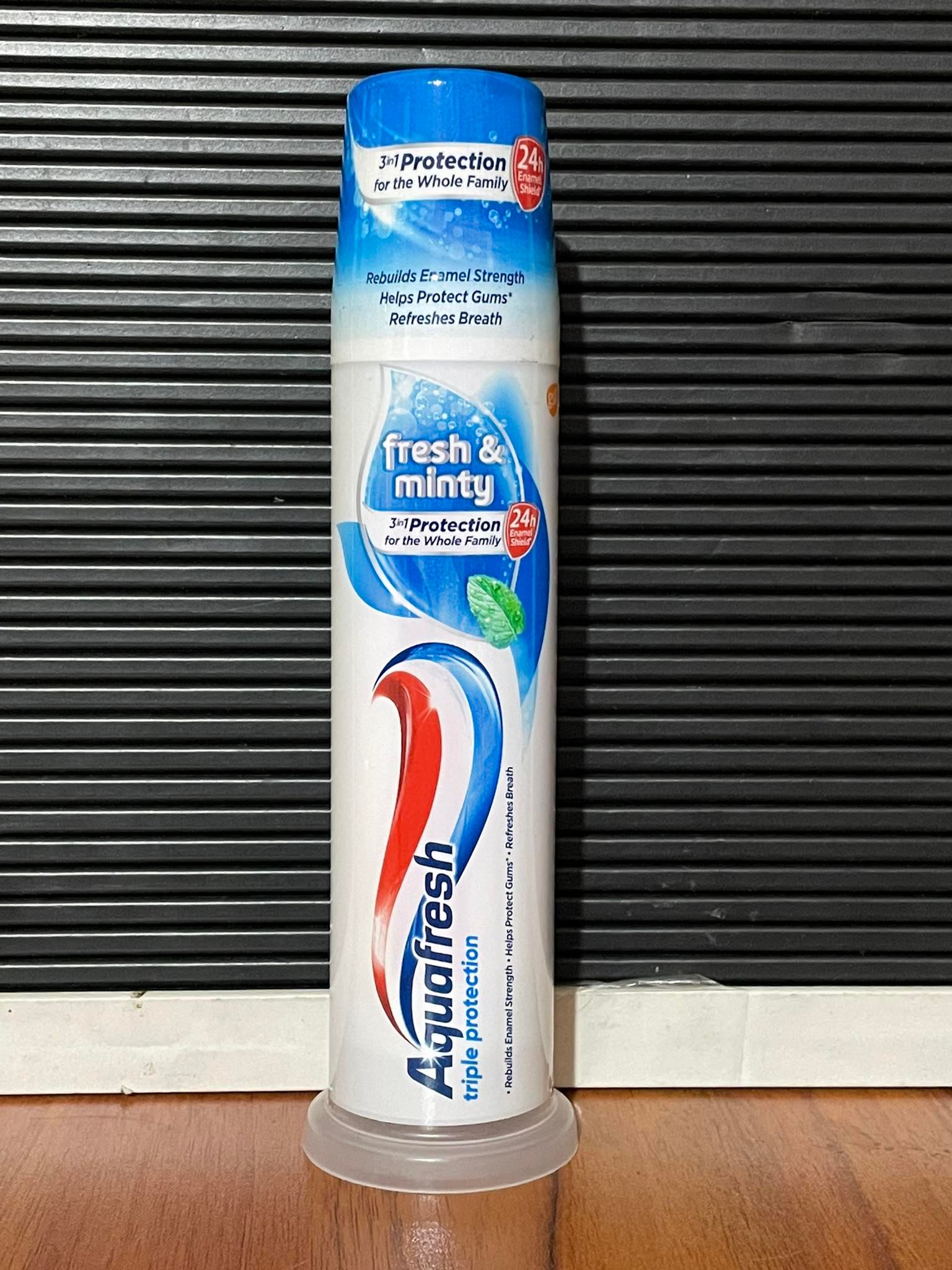 Aquafresh Fresh & Minty Toothpaste Pump100ML/Whitening 100ml | Lazada PH