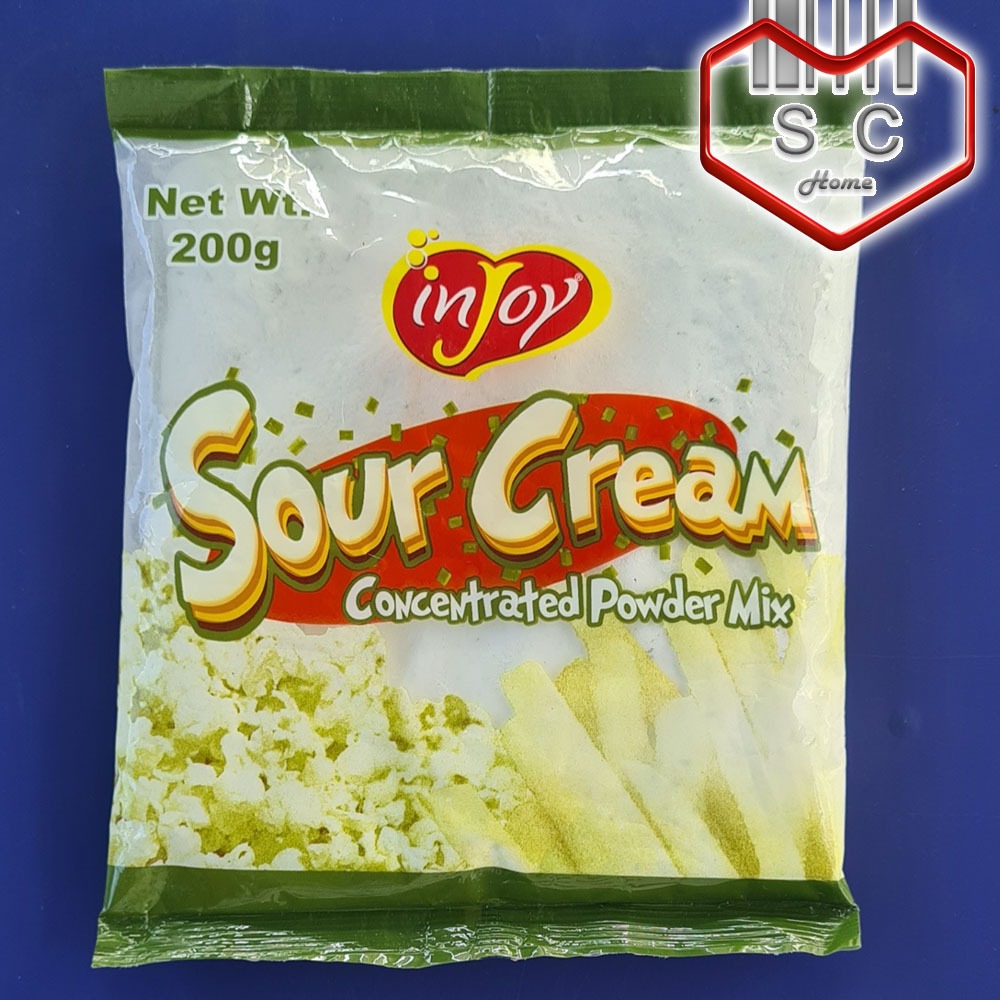 Injoy Concentrated Powder Mix 200g (Cheese, Barbeque, Sour Cream Flavor ...
