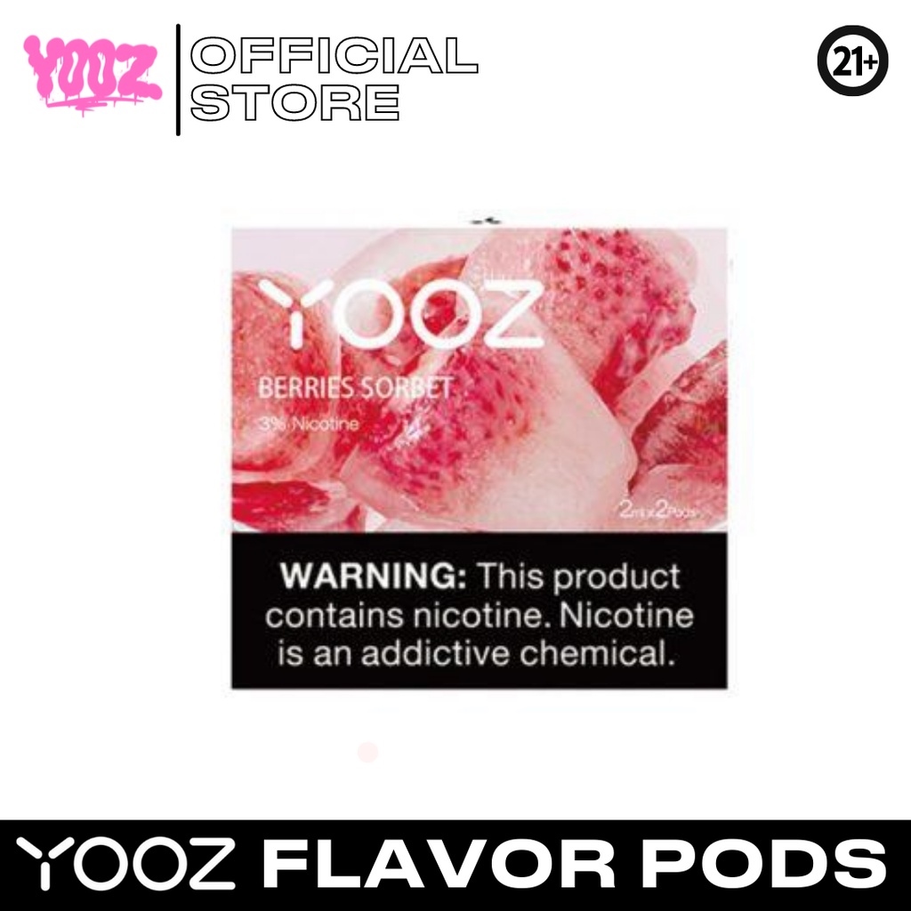YOOZ Flavor Pods 2x2ml - 3 Berries Sorbet | Lazada PH