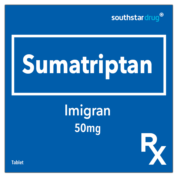 Rx: Imigran 50mg Tablet | Lazada PH