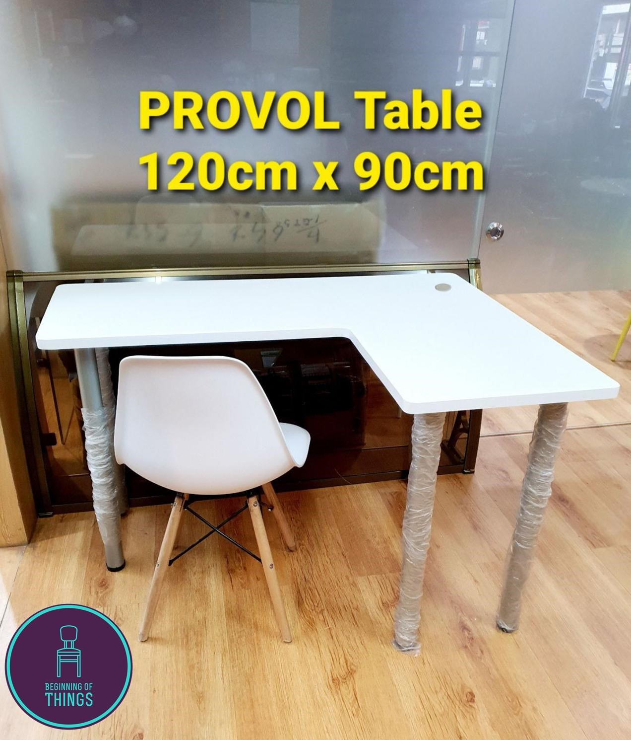 PROVOL L-Shaped Work Study Computer Gaming Table L Type L Shape | Lazada PH