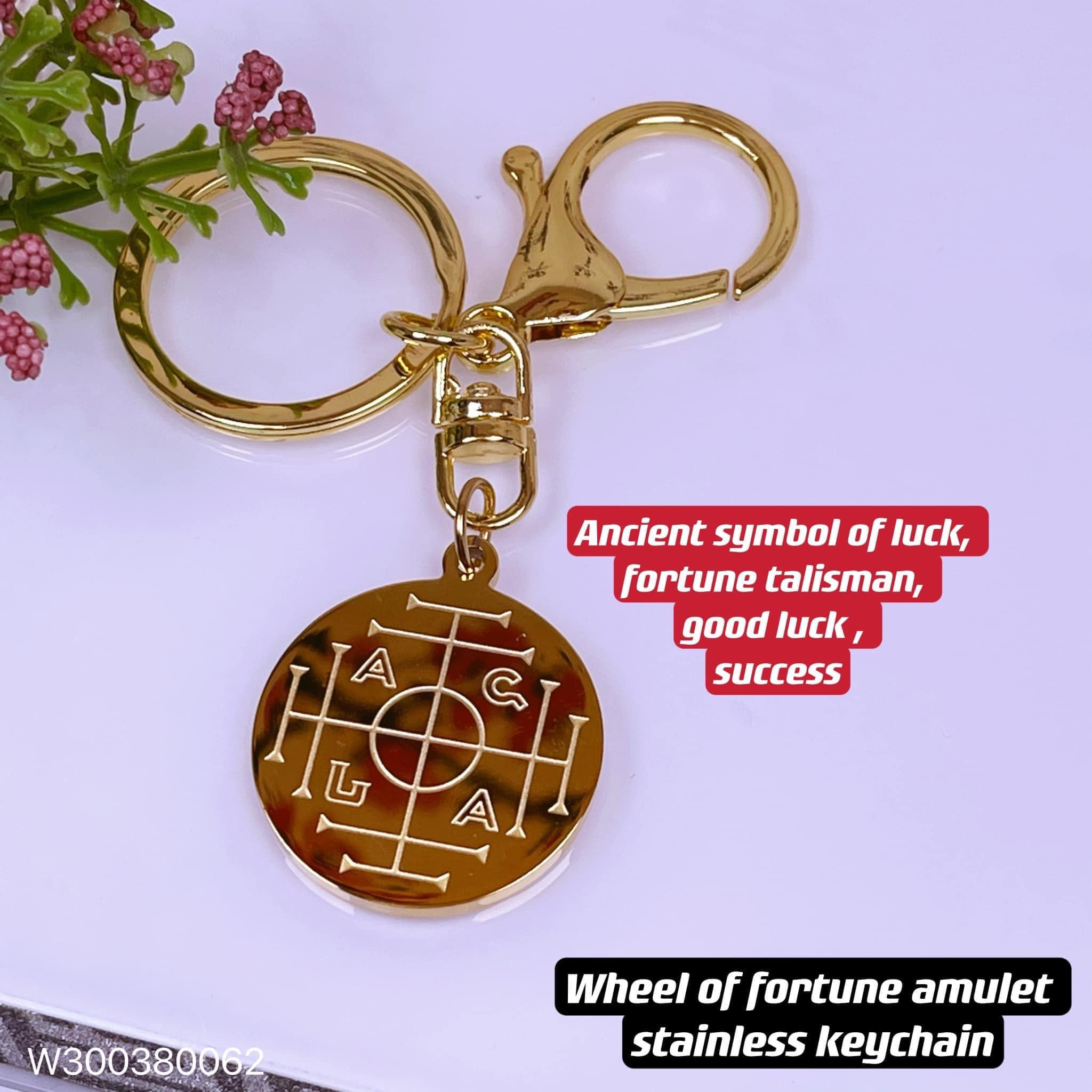 wheel of fortune amulet keychain | Lazada PH
