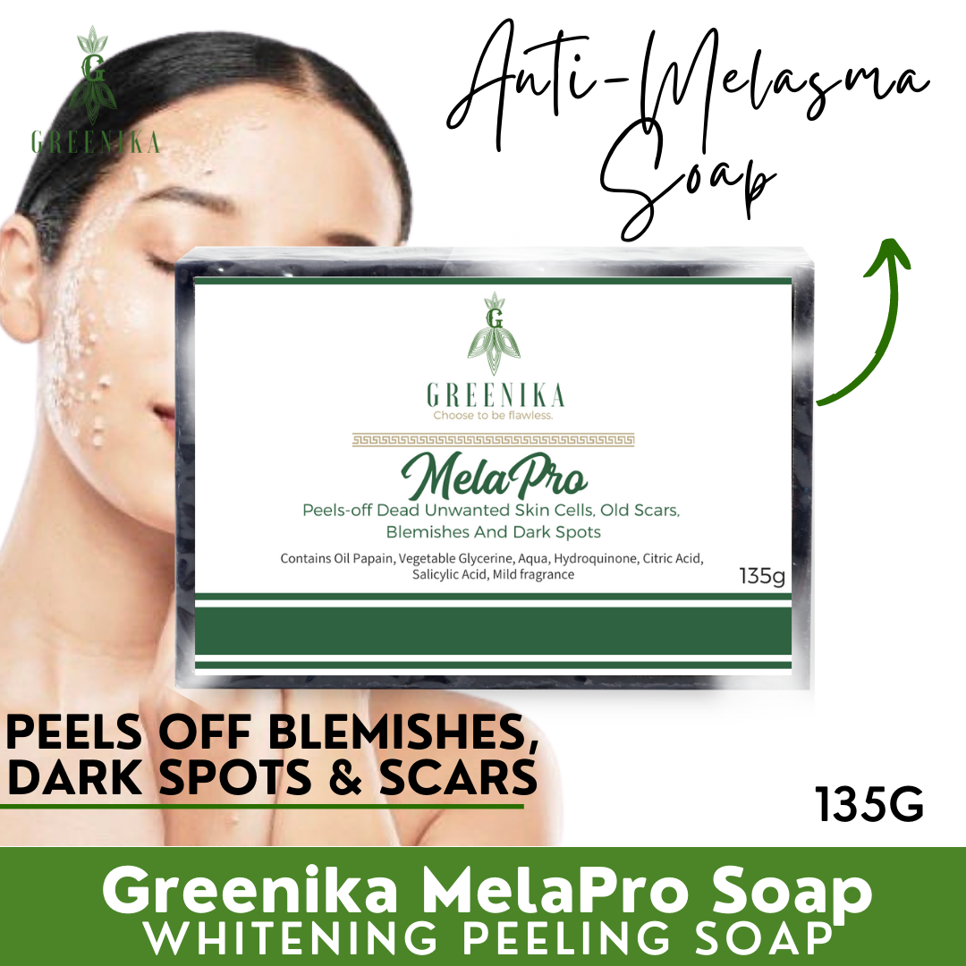 [ MELASMA PEELING SOAP ] Greenika MelaPro Peeling Soap Scar Remover ...