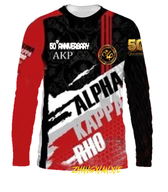 2023 new style akp (Alpha Kappa Rho) 50th Anniversary High quality All ...