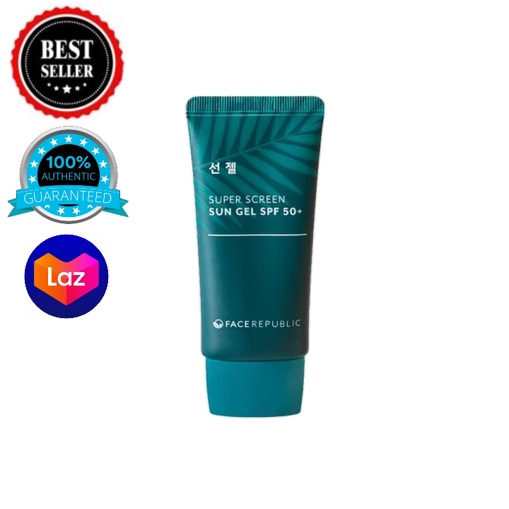 Face Republic Super Screen Sun Gel SPF 50+ | Lazada PH