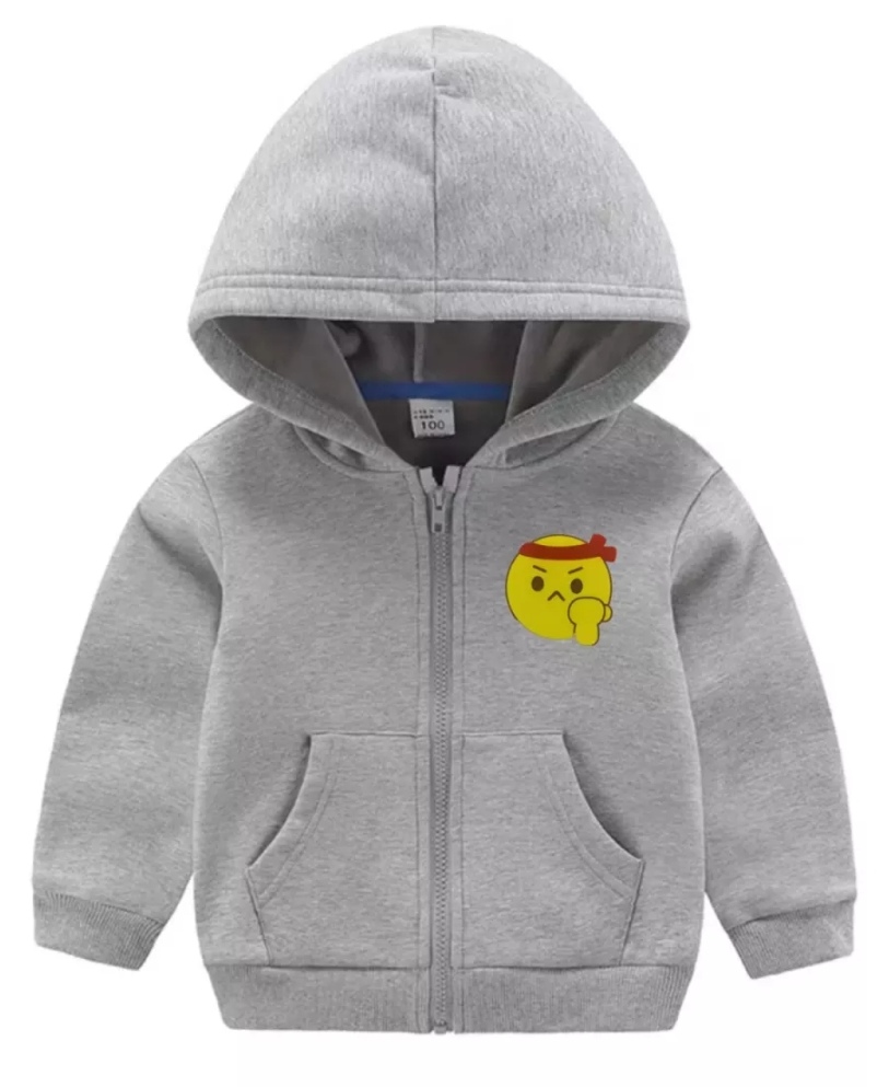 Cute Design Emoji Jacket with Zippper for Kid's Unisex | Lazada PH