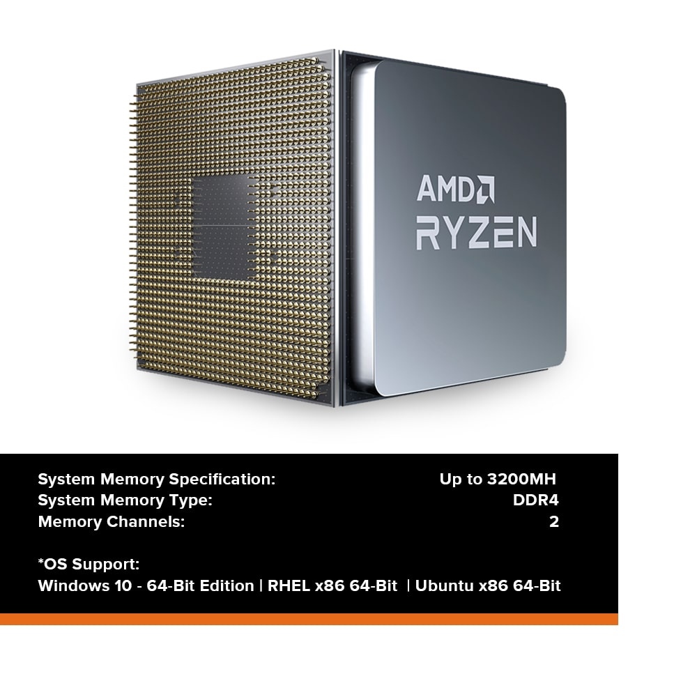 EasyPC AMD Ryzen 3 3200G Processor AM4 Socket 3.6GHz CPU Core 4 Threads ...