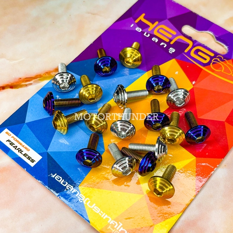 HENG SPIRAL 5X15 SENSORY BOLTS (1PC ONLY) | Lazada PH