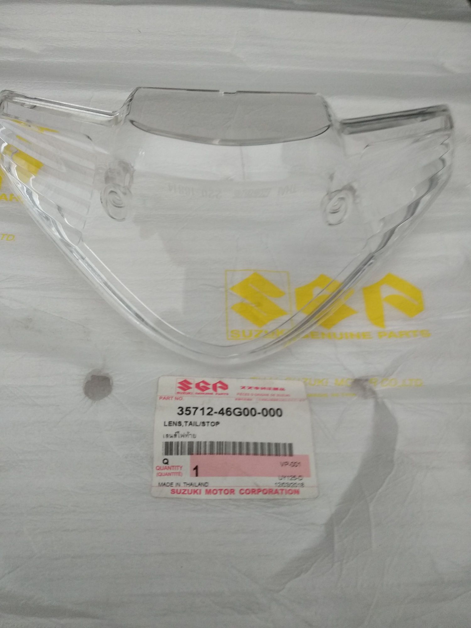 SUZUKI STEP 125 TAIL LIGHT LENS 35712-46G00-000U | Lazada PH