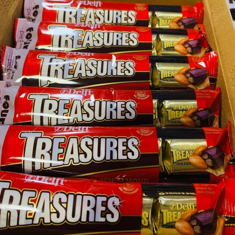 3pcs x 36g Treasures Golden Almond ️ | Lazada PH