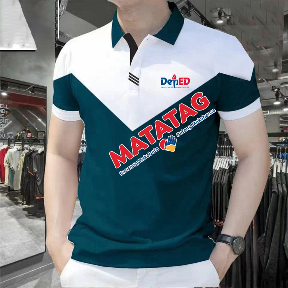 Deped Matatag Polo Uniform Fully Sublimated Polo Shirt For Male And ...