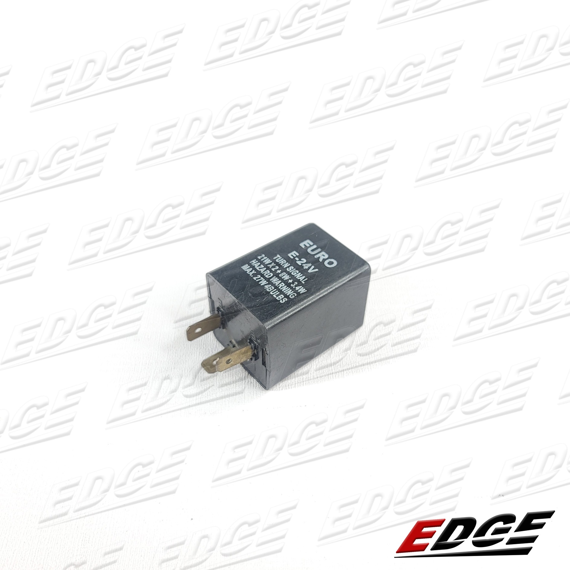 Euro 3-terminal Turn Signal Relay 24v (Black) for Truck // E-24v 3 pin ...