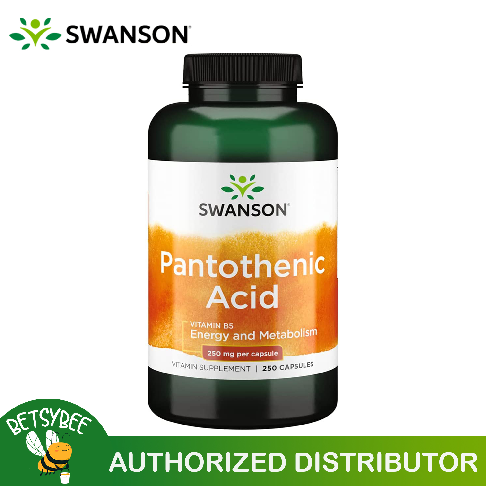 Swanson Pantothenic Acid 250mg 500mg | Lazada PH