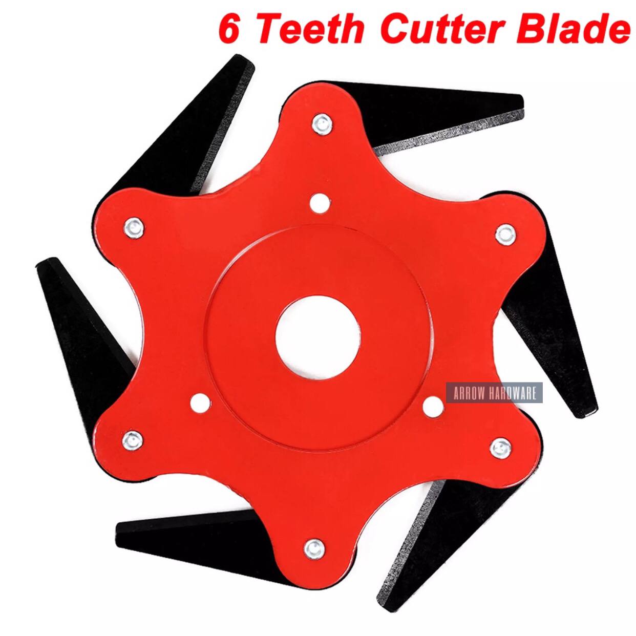6 Teeth Cutter Blade Grass Cutter Grass Trimmer Cutter Trimming Cutting ...