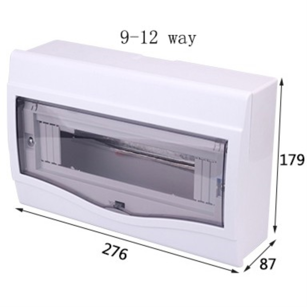 Electrical Distribution Box 2-4/5-8/9-12 Ways Surface Mounted Circuit ...