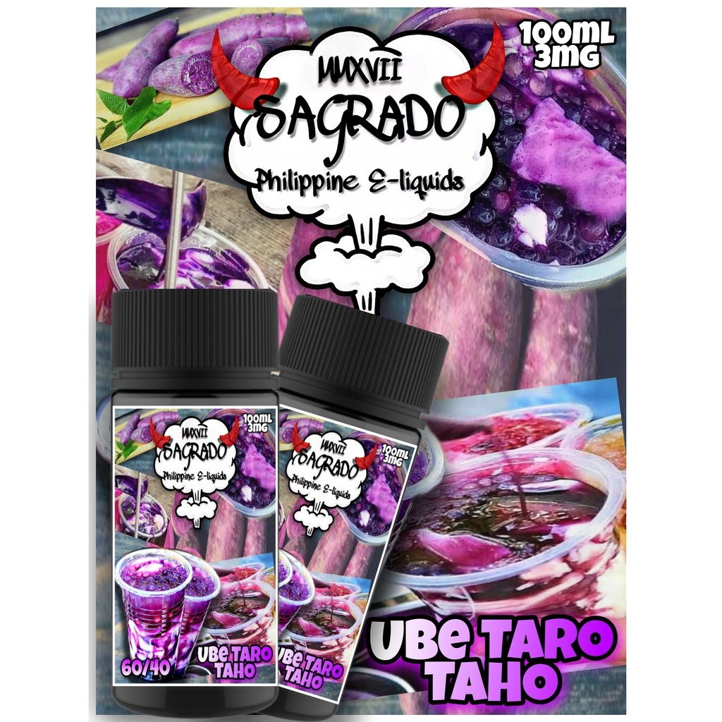 UBE TAHO FLAVOR 60/40 100ML 3MG VAPE JUICE EJUICE ELIQUID SUPPLIER ...