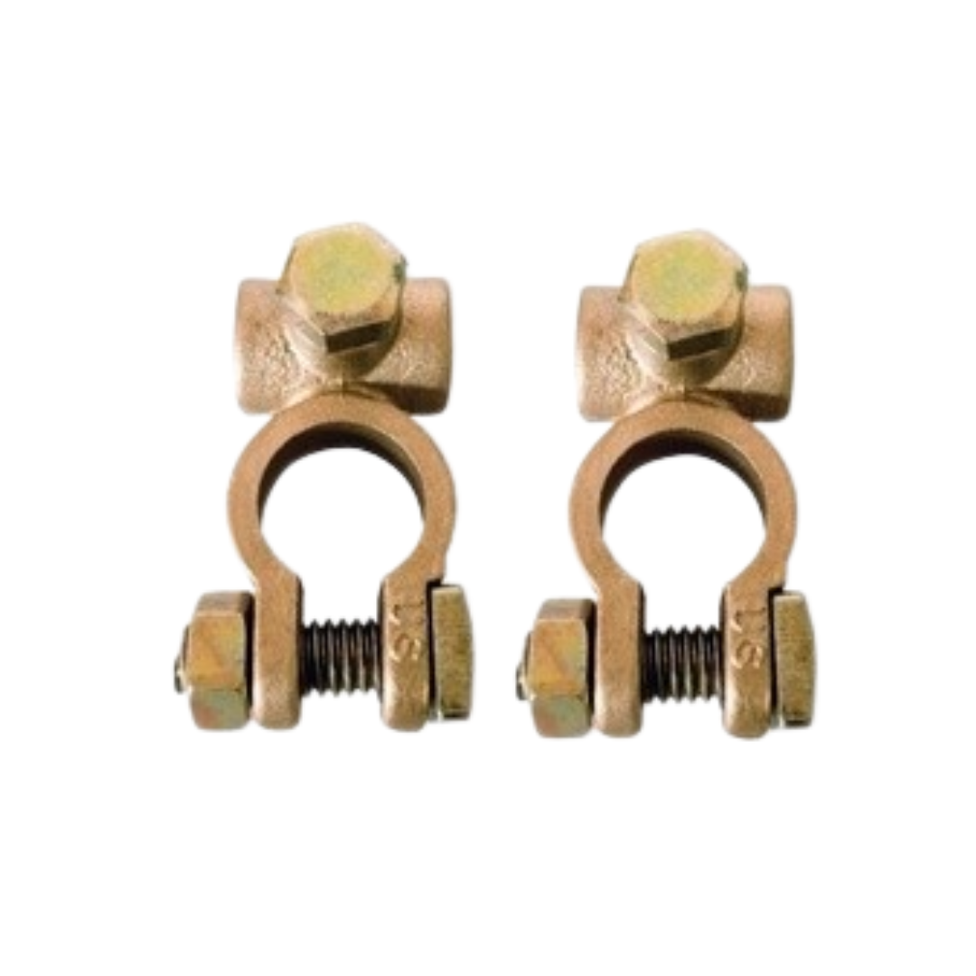 (2pcs) Battery Terminal /angle type '' ORION " Brass Plated | Lazada PH