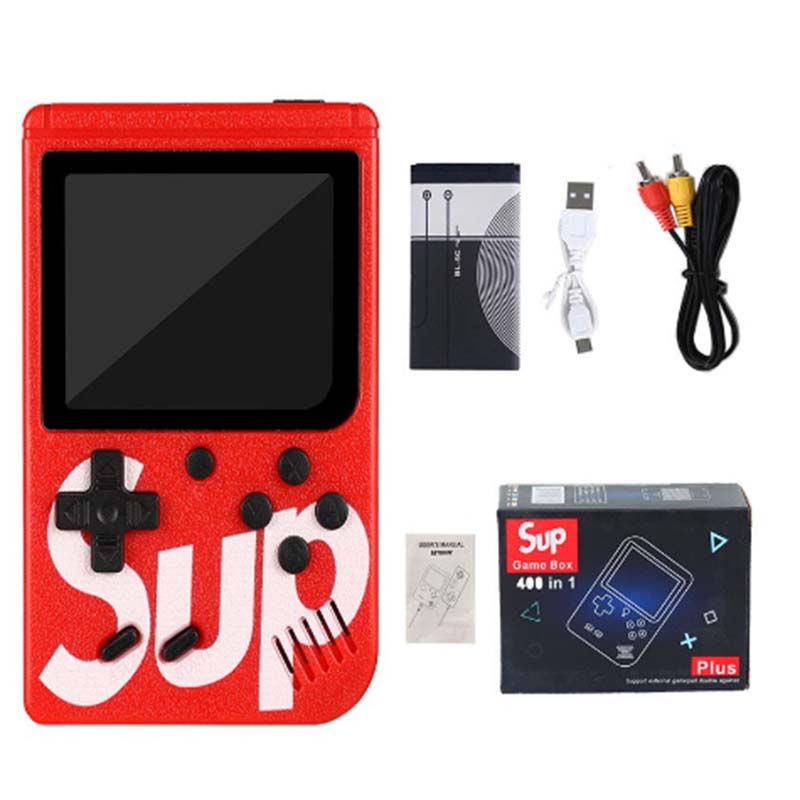 Portable Retro Mini Pocket Game 2Player Sup Game Box 400 in 1 Gameboy ...