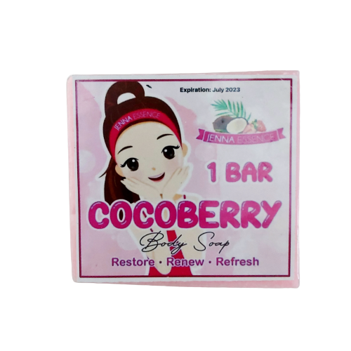 Jenna Essence Cocoberry Soap (Solo pack and 10-Piece pack) | Lazada PH