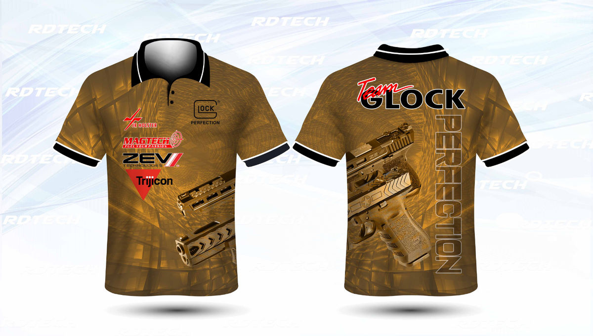 2022 TEAM GLOCK (FDE) Sublimation new Polo Shirt | Lazada PH