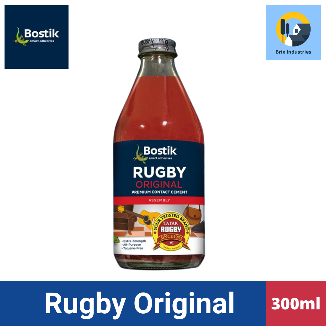 Bostik Rugby Original Premium Contact Cement 300ml Assembly All Purpose ...