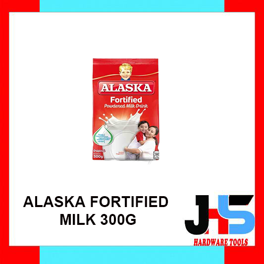 JHS ALASKA FORTIFIED MILK 300G (SOLD BY 1PCS) | Lazada PH