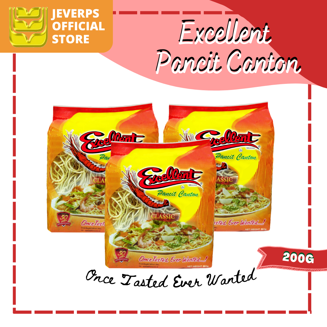 Excellent Pancit Canton 200g Bundle of 3 | Lazada PH