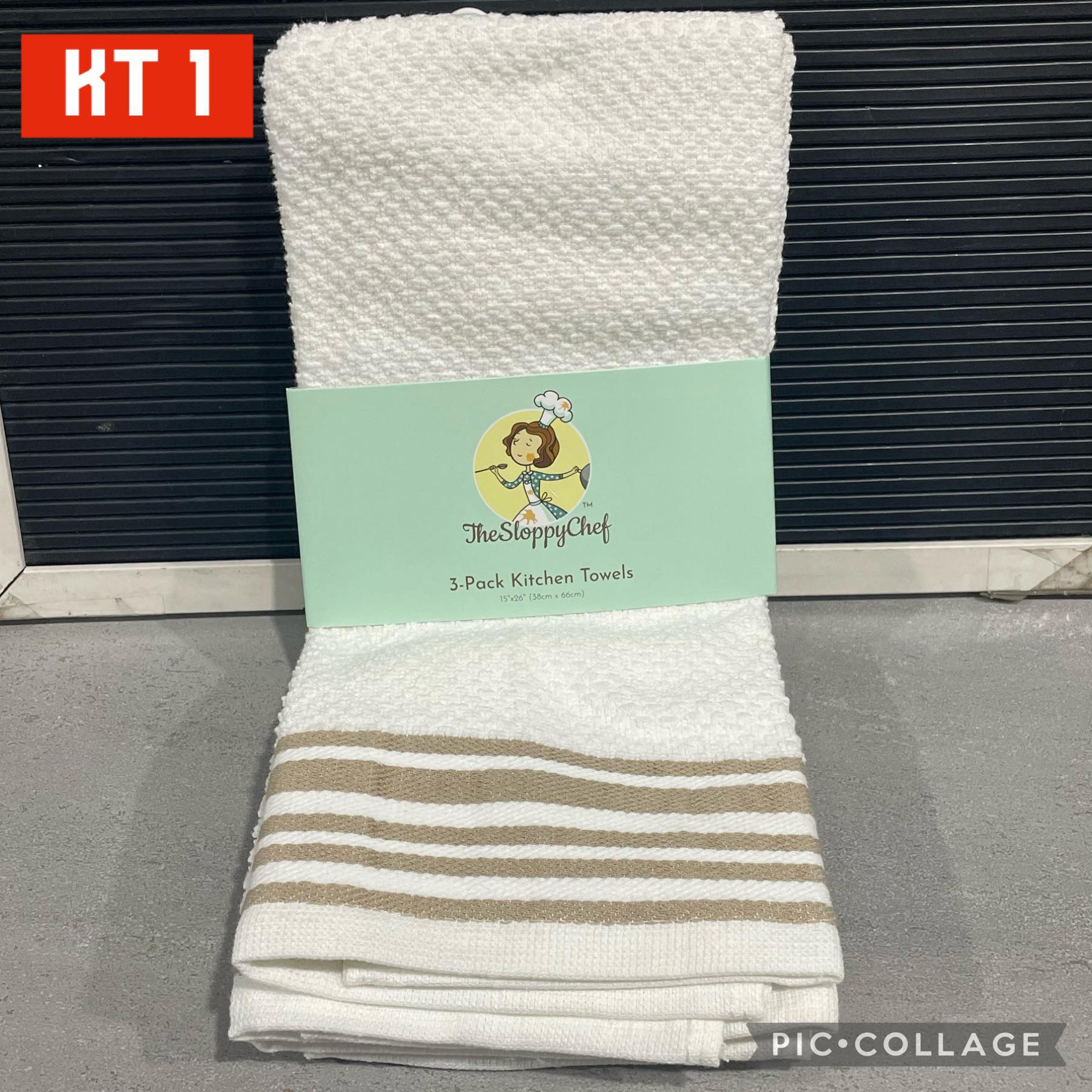 3-Pack Sloppy Chef Kitchen Towels | Lazada PH