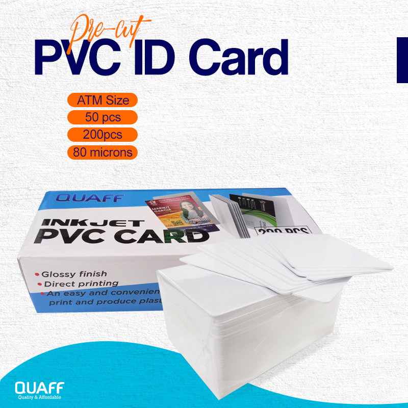 VSPH Quaff Printable Pvc Pre-Cut Cards For Direct Printing | Lazada PH