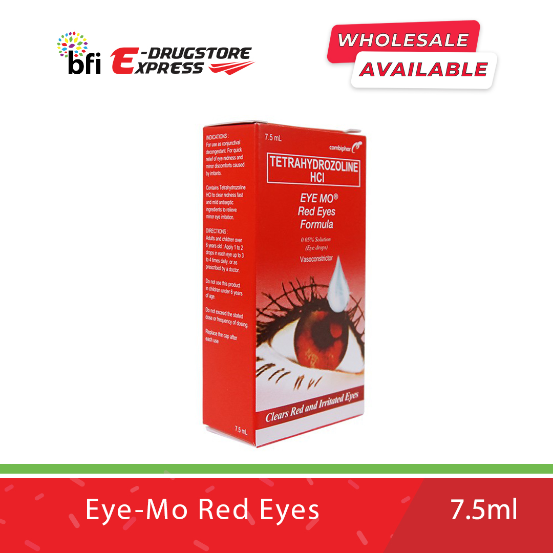 BFI E-Drugstore Eye-Mo Red Eyes 7.5ml [SAME-DAY AVAILABLE] | Lazada PH