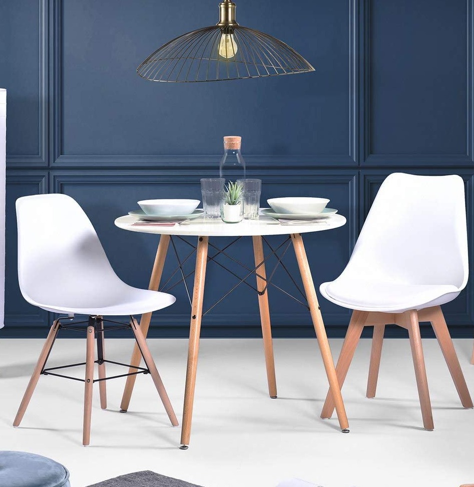 KRUZO Pine Wood Round Dining Table 60cm | Lazada PH