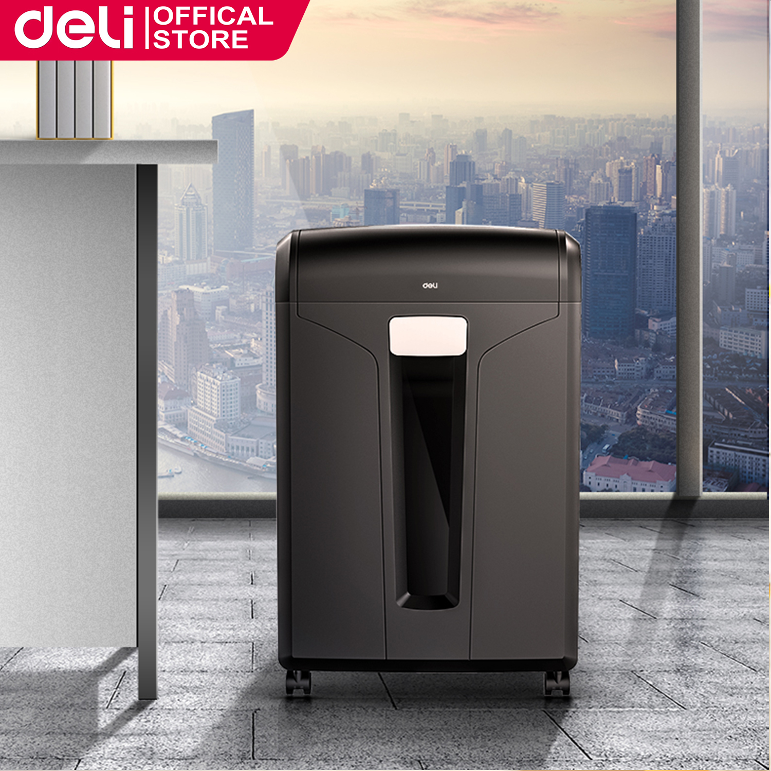 Deli 31L Paper Shredder Machine Automatic Heavy Duty Paper Shredder ...