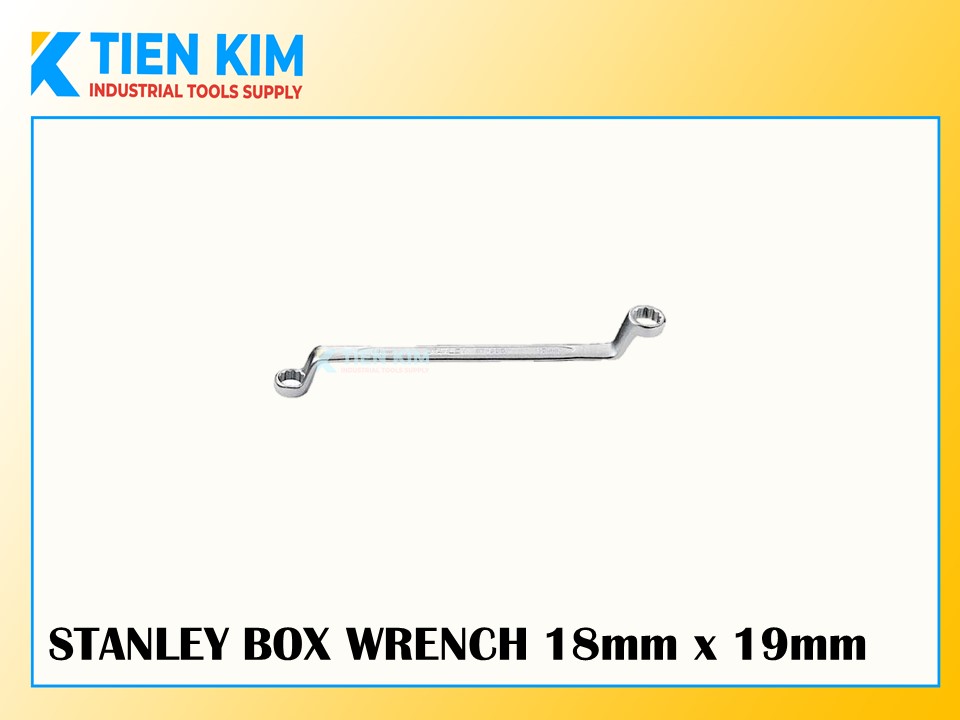 Original Stanley 18mm x 19mm Box Wrench (1-87-807) | Lazada PH