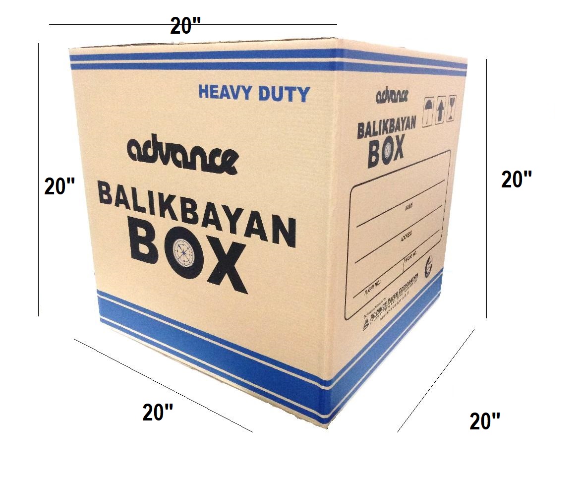 1 Pieces Heavy Duty Brown Balikbayan Box Storage Box | Lazada PH