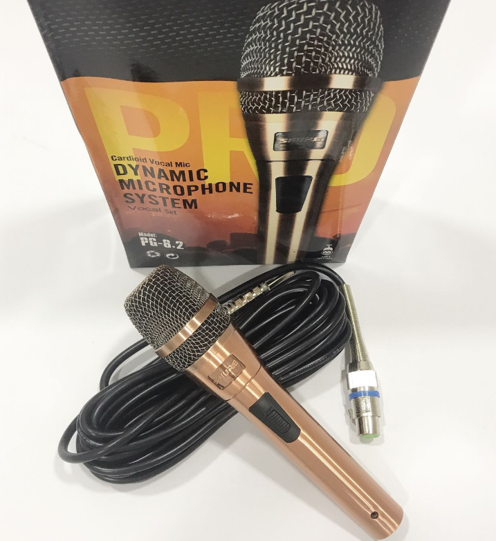 Shure PG-8.2 Professional Dynamic Wired Microphone(Rose Gold) 10M ...