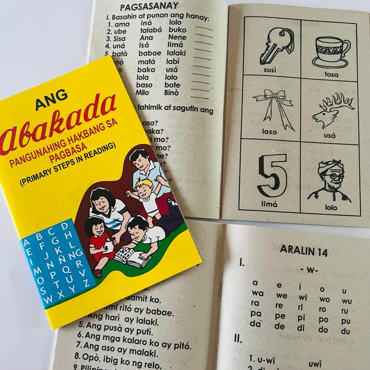 ABAKADA/LEARNING MY ABC/PRACTICE WRITING/CURSIVE WRITING EDUCATIONAL ...