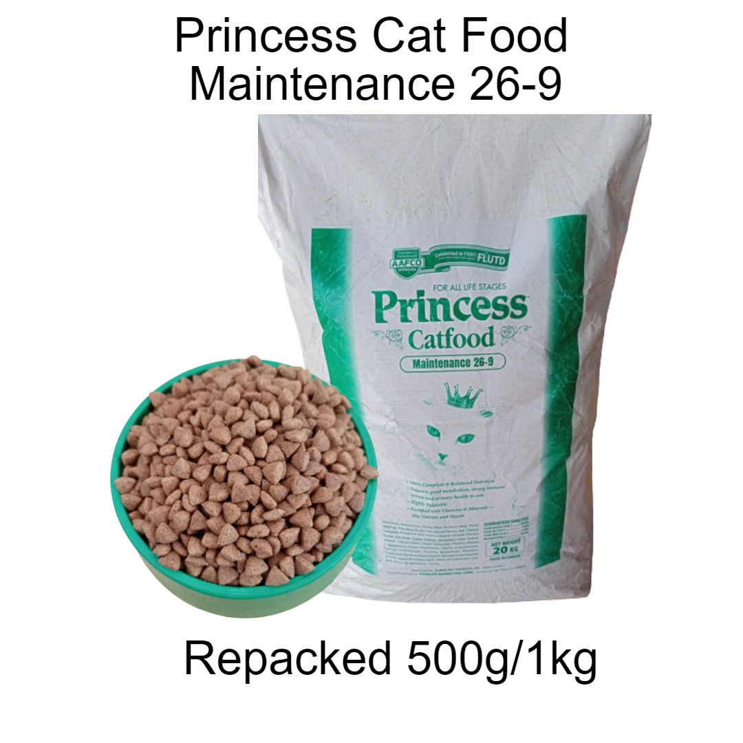 Princess Cat Dry Food for All Life Stages/Maintenance 26-9 Repacked ...