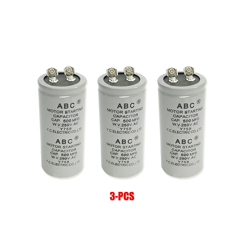 MOTOR STARTING CAPACITOR 500UF, 250VAC, GRAY | Lazada PH