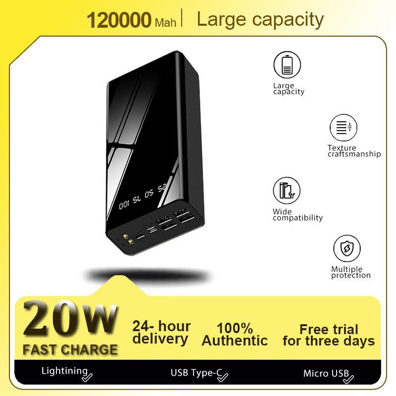 TAILORED 50000mah Polymer lithium battery power bank original branded ...