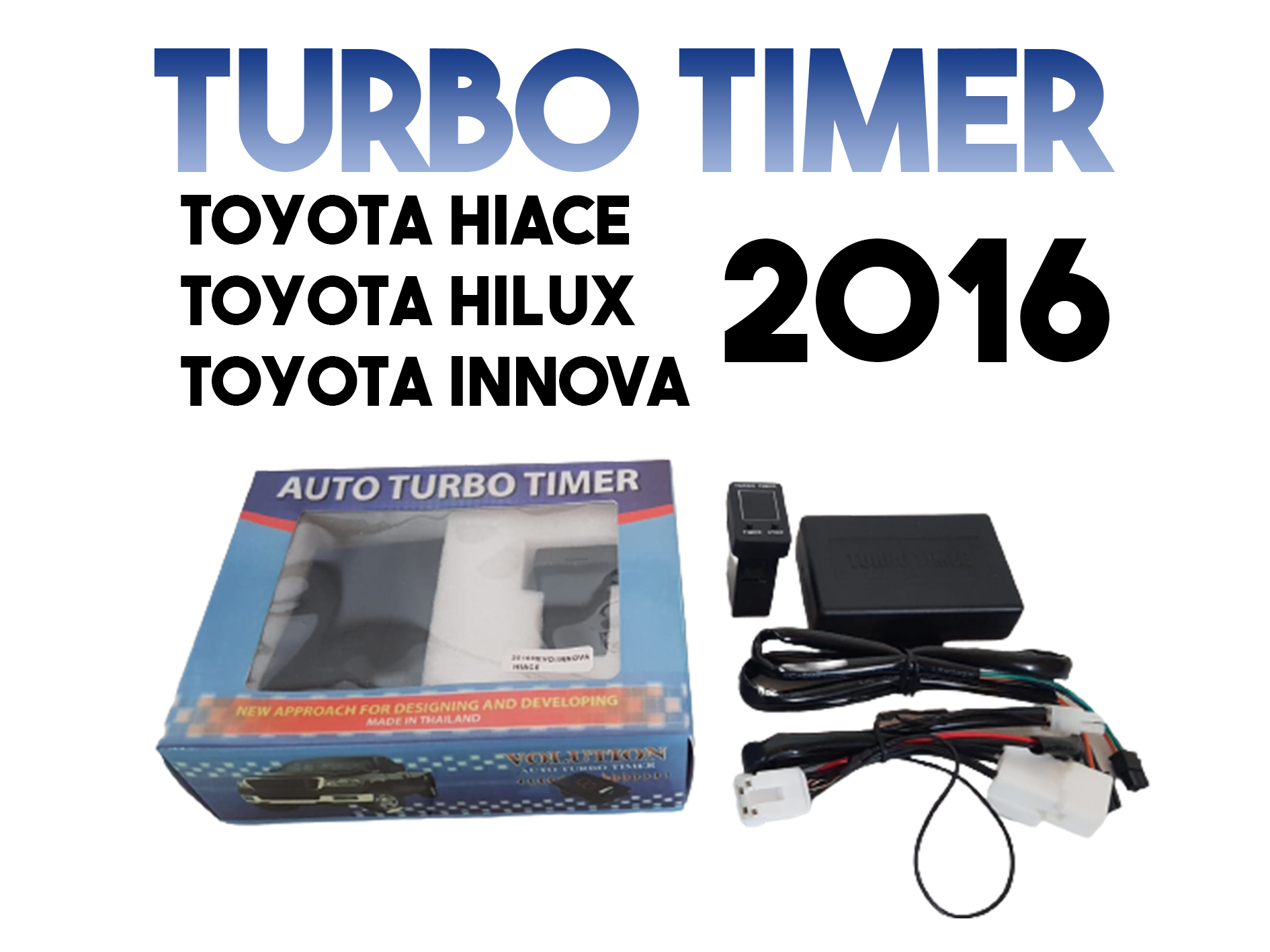 Turbo Timer for Toyota Hiace, Toyota Hilux, Toyota Innova: Boost ...
