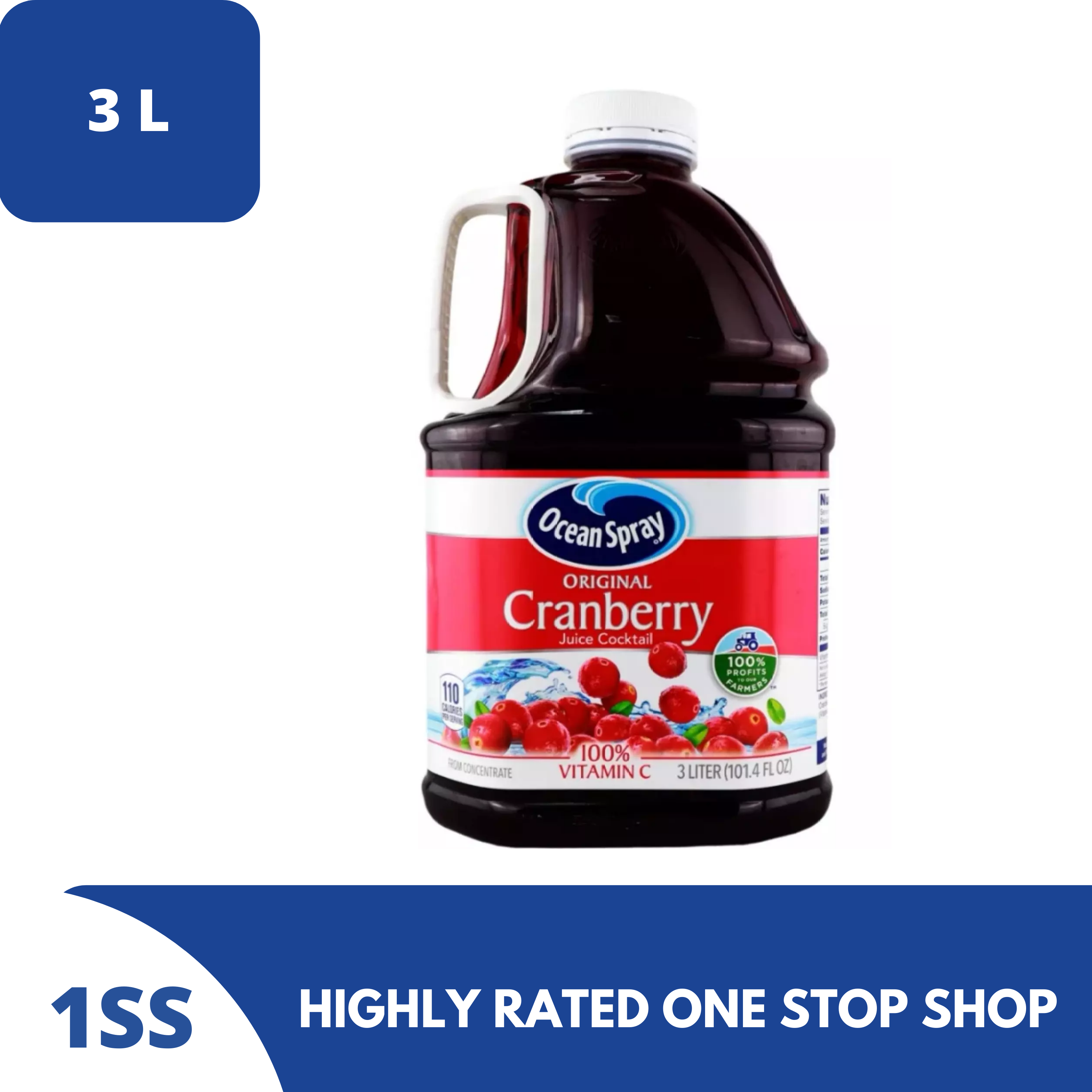 Ocean Spray Original Cranberry Juice Cocktail, 3L | Lazada PH