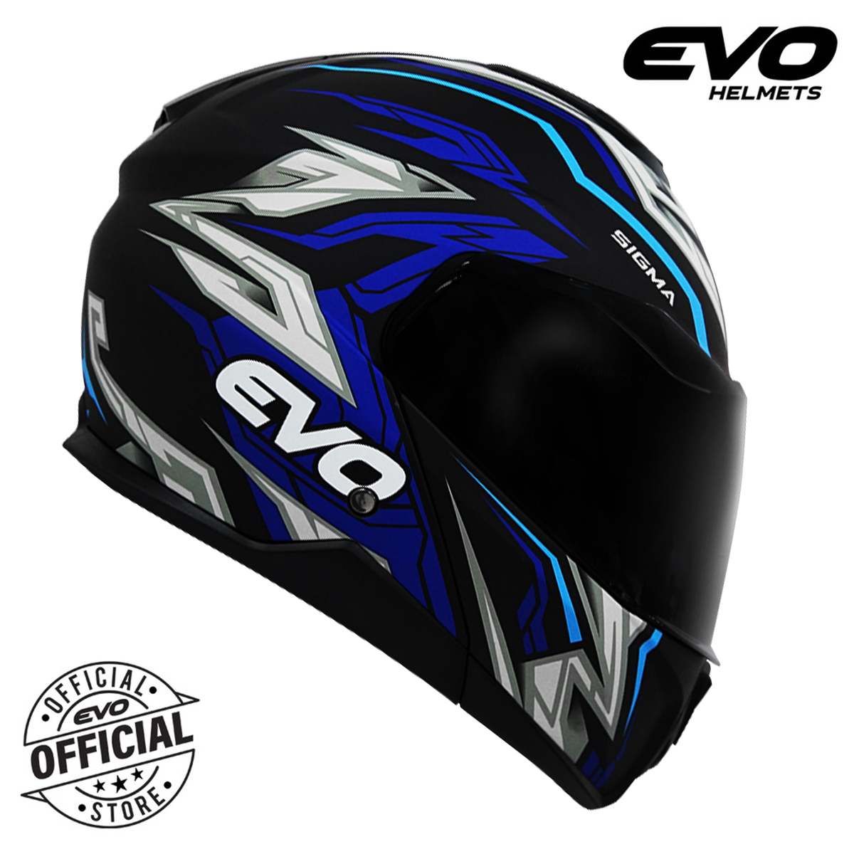 EVO VXR-4000 Sigma Modular Dual Visor Helmet with Free Clear Lens ...