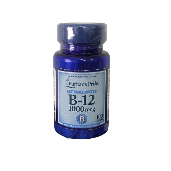 Puritan's Pride Timed Release B-12 1000mcg 100Caplets | Lazada PH