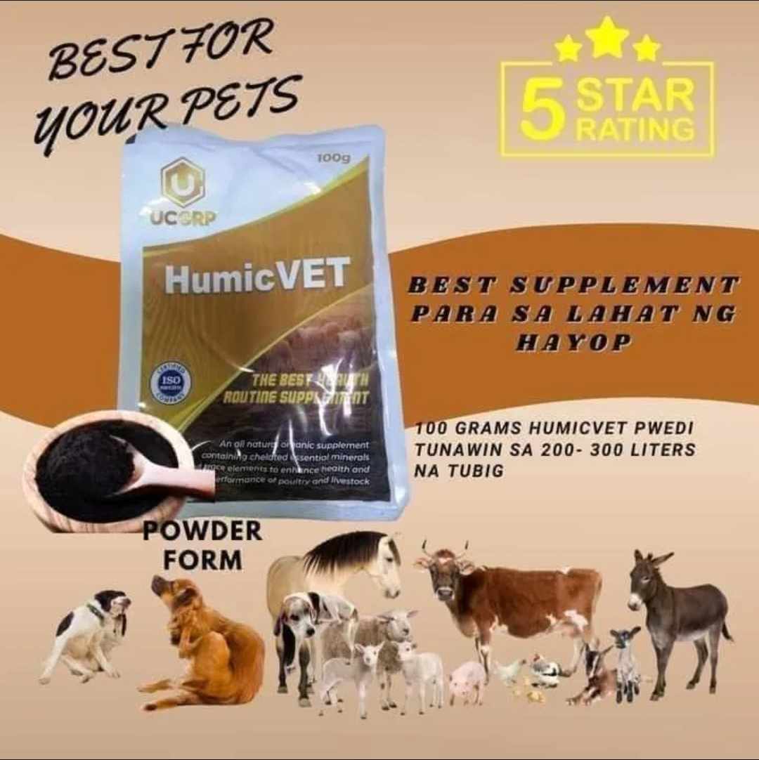 HumicVet 100 Grams: Organic Supplements for Animals - Authentic Product ...