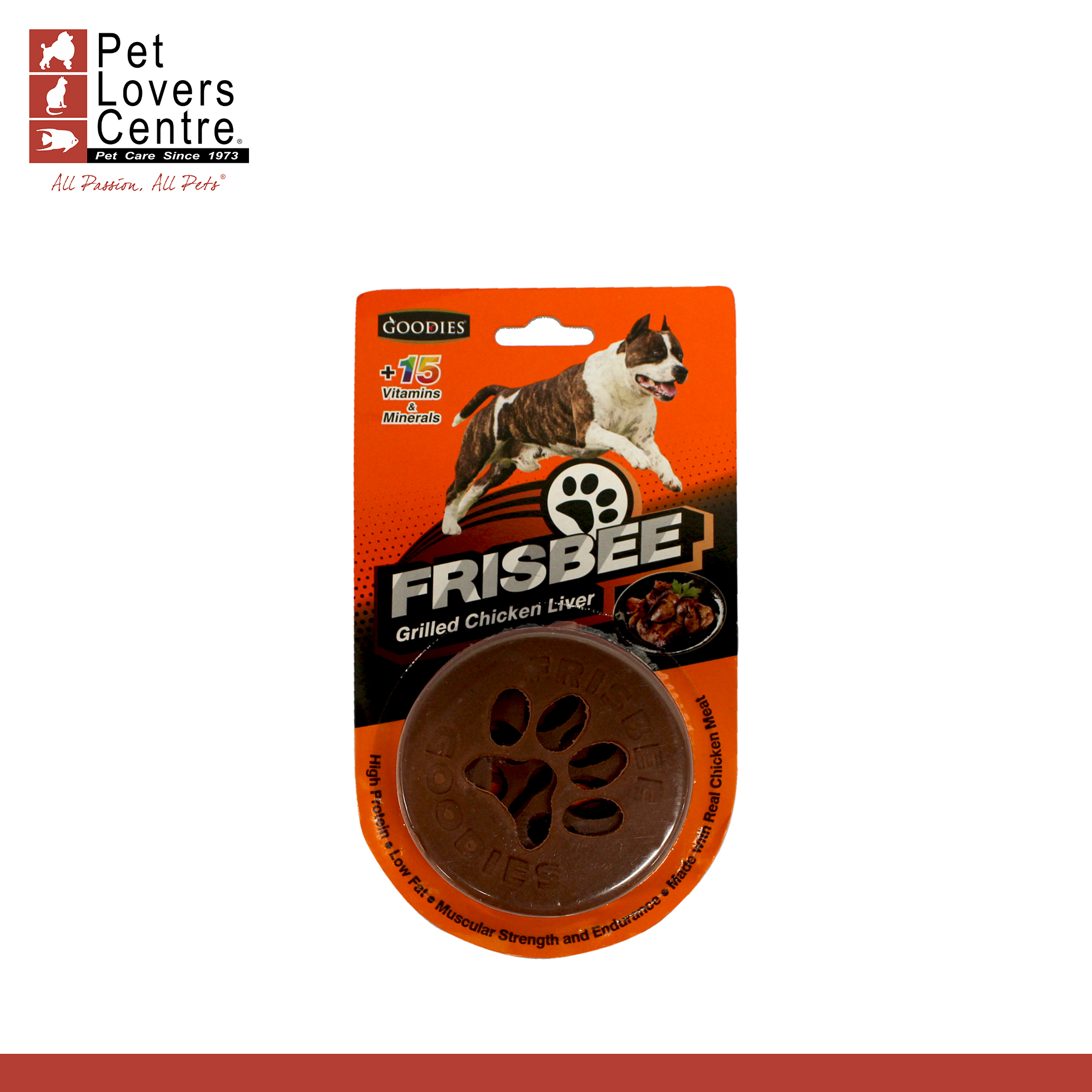 Goodies Dog Treats Frisbee Chicken Liver 5 Pieces | Lazada PH