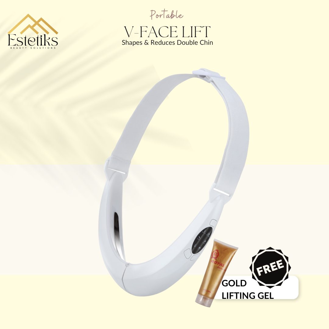V Face Lifting Device EMS Micro Current w/ free gold gel for Face ...