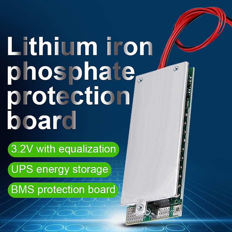4S 12V 100A Protection Circuit Board Lifepo4 Bms 3.2V With Balanced Ups ...
