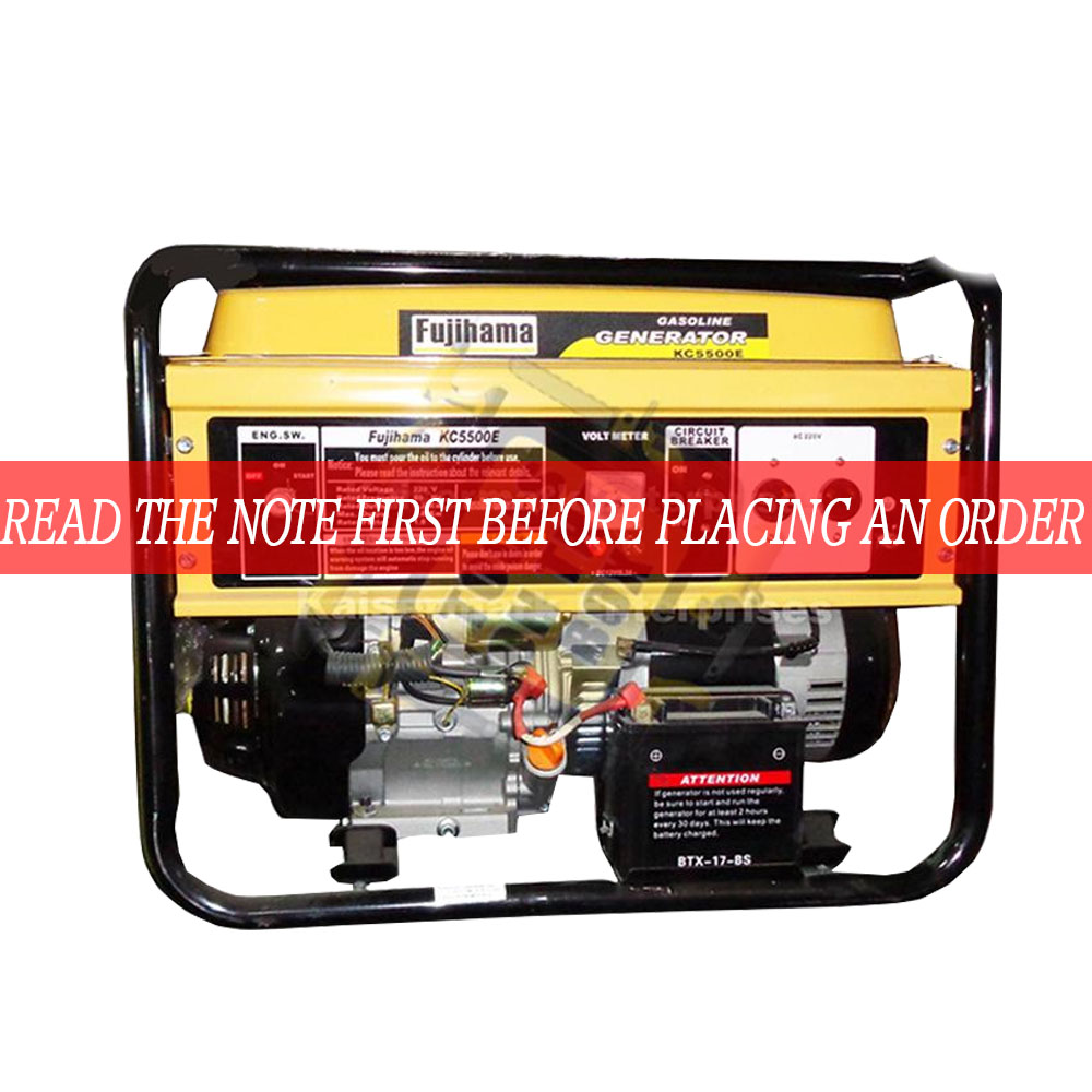 FUJIHAMA GASOLINE GENERATOR KC5500E | Lazada PH
